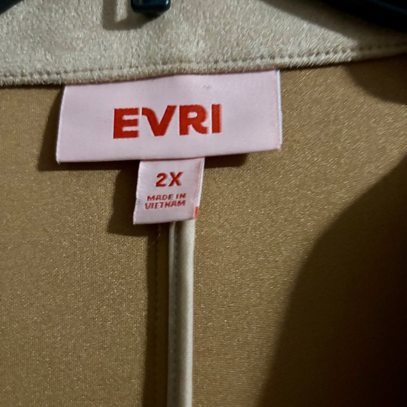 EVRI | Jackets & Coats | Suede Evri Car Coat Plus | Poshmark